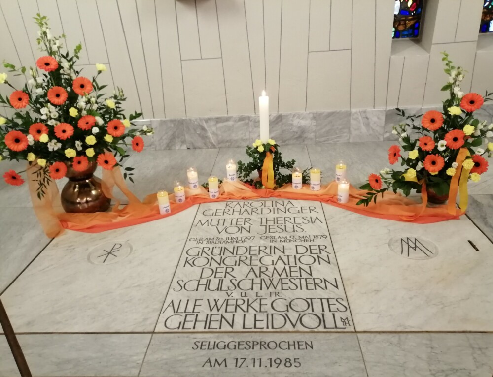 Pfarrfest in Weiden, Pfarrei St. Josef – und wir Schulschwestern waren voll dabei! – Arme ...